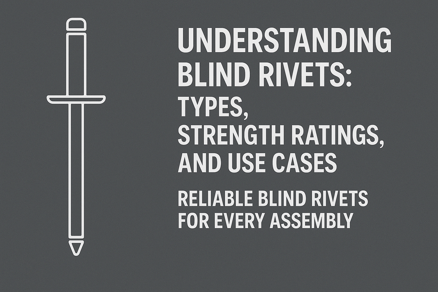 Understanding Blind Rivets: Types, Strength Ratings & Industrial ...